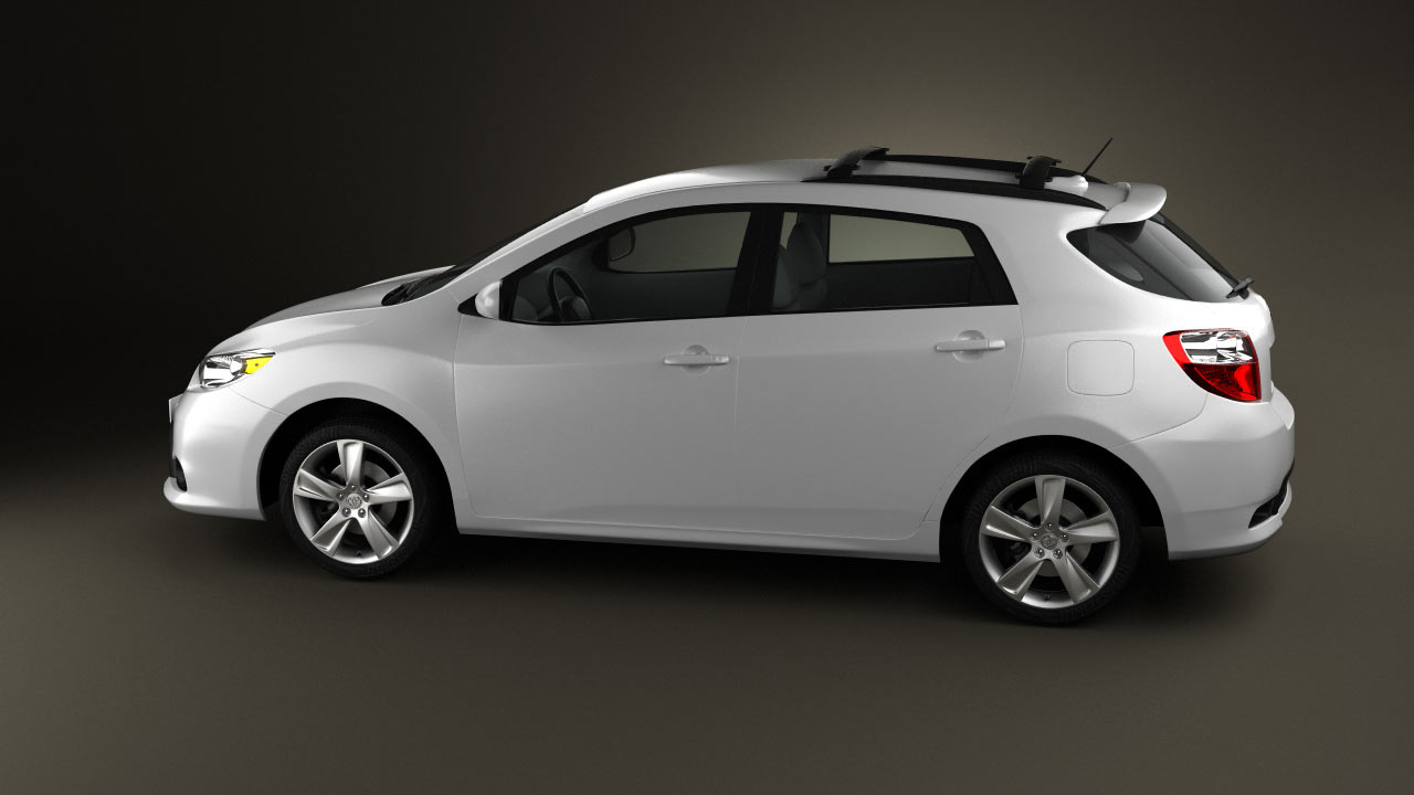 360 view of Toyota Matrix (Voltz) 2014 3D model - 3DModels store