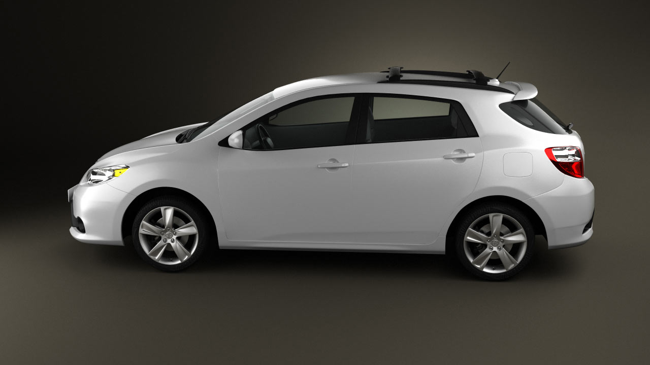 360 view of Toyota Matrix (Voltz) 2014 3D model - 3DModels store