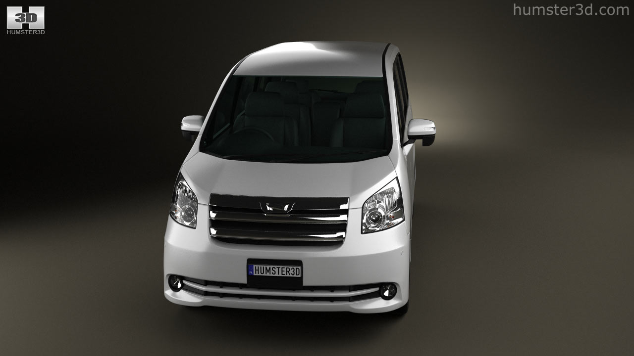 360 view of Toyota Noah (Voxy) 2012 3D model - 3DModels store