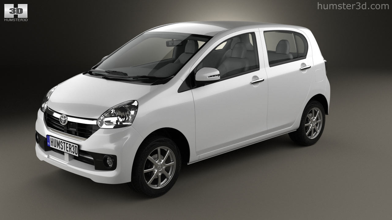 360 view of Toyota Pixis Epoch 2016 3D model - 3DModels store