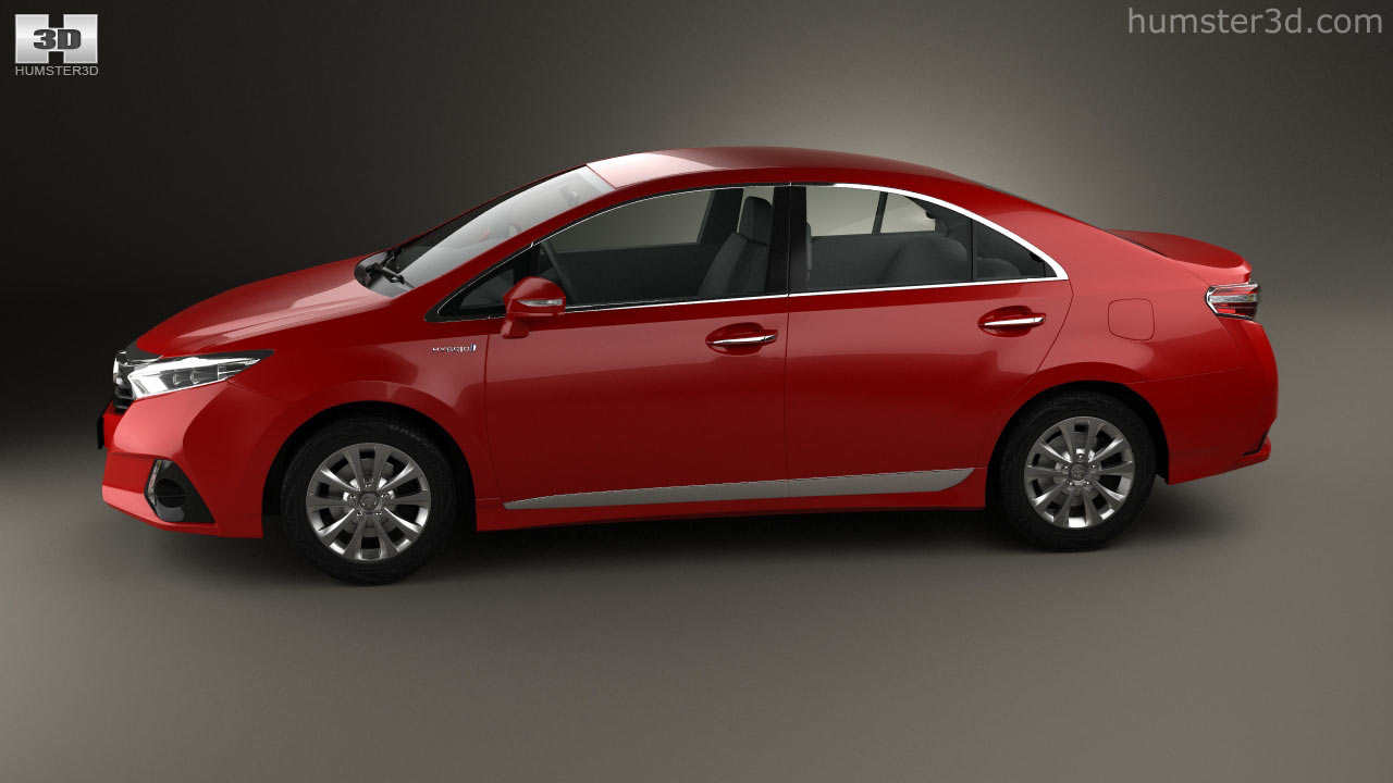 360 view of Toyota Sai G 2016 3D model - 3DModels store