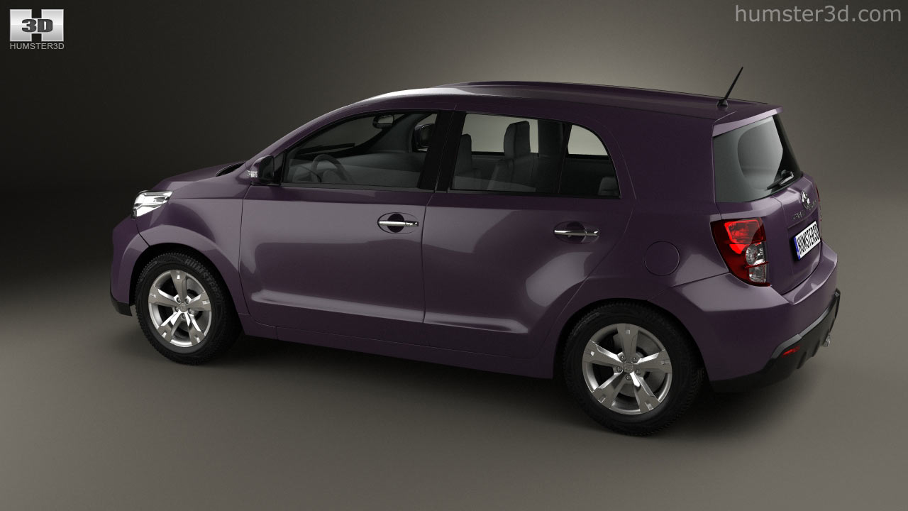 360 view of Toyota Urban Cruiser 2014 3D model - 3DModels store