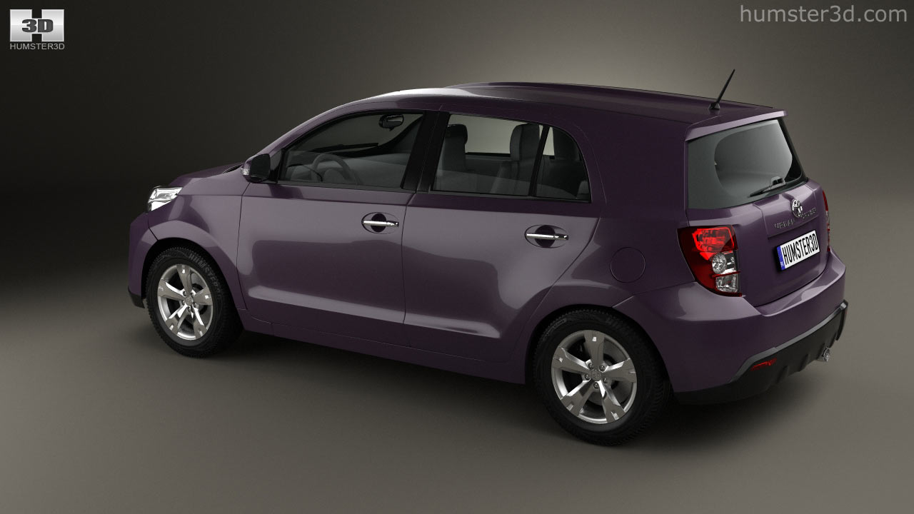 360 view of Toyota Urban Cruiser 2014 3D model - 3DModels store