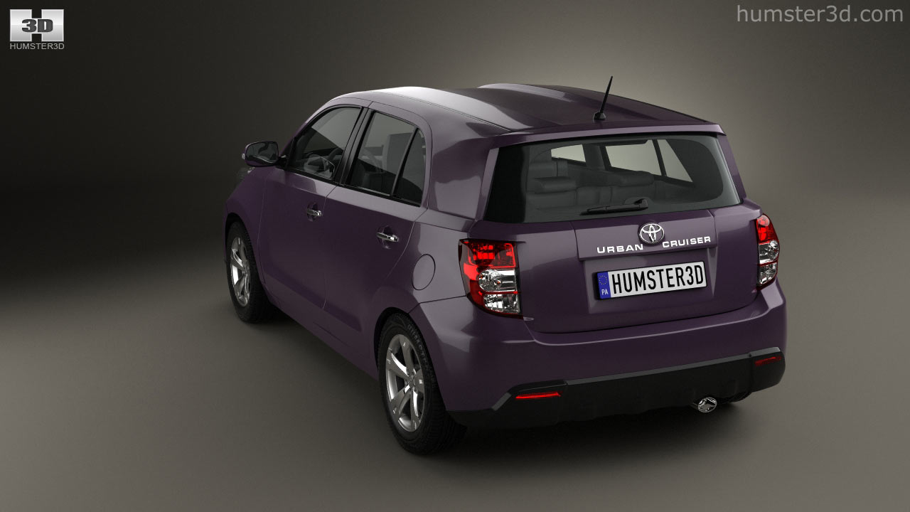 360 view of Toyota Urban Cruiser 2014 3D model - 3DModels store