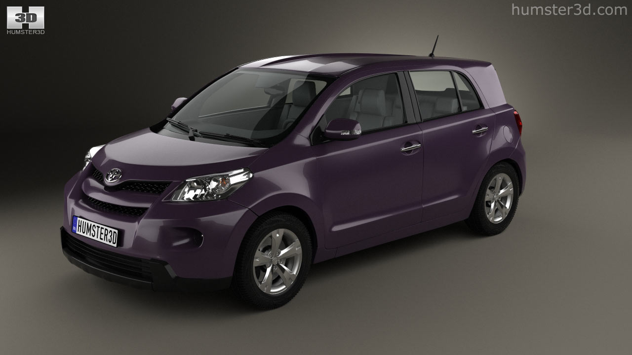 360 view of Toyota Urban Cruiser 2014 3D model - 3DModels store