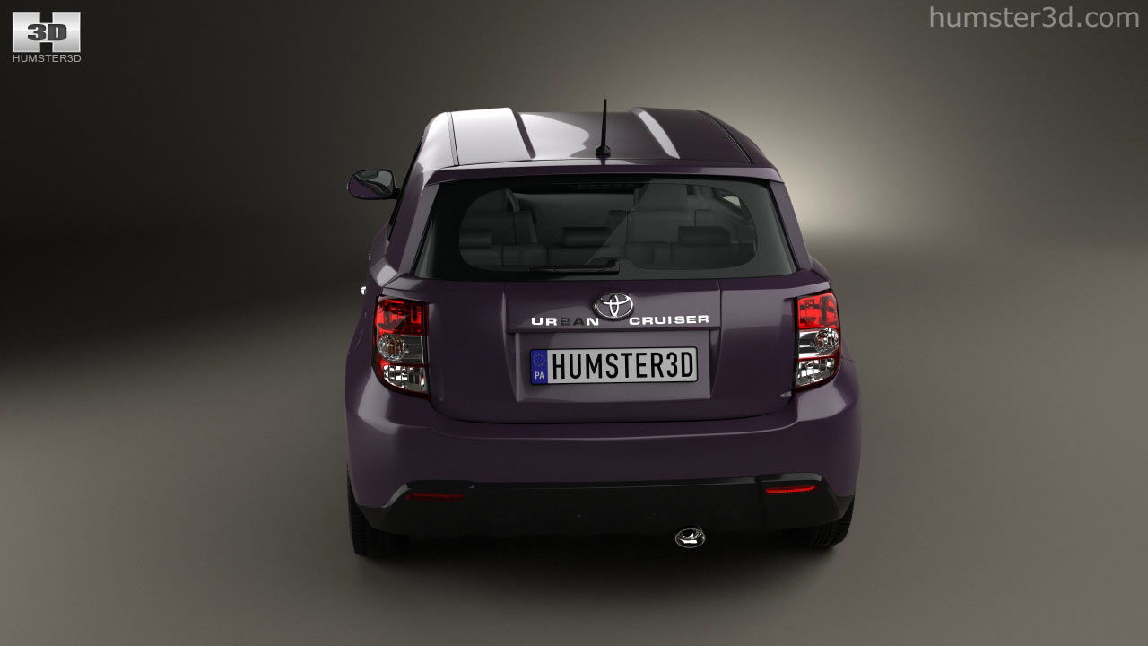 360 view of Toyota Urban Cruiser 2014 3D model - 3DModels store
