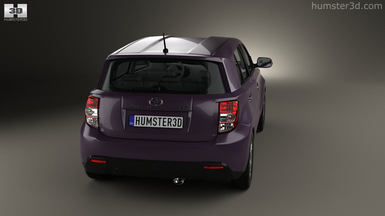 360 view of Toyota Urban Cruiser 2014 3D model - 3DModels store