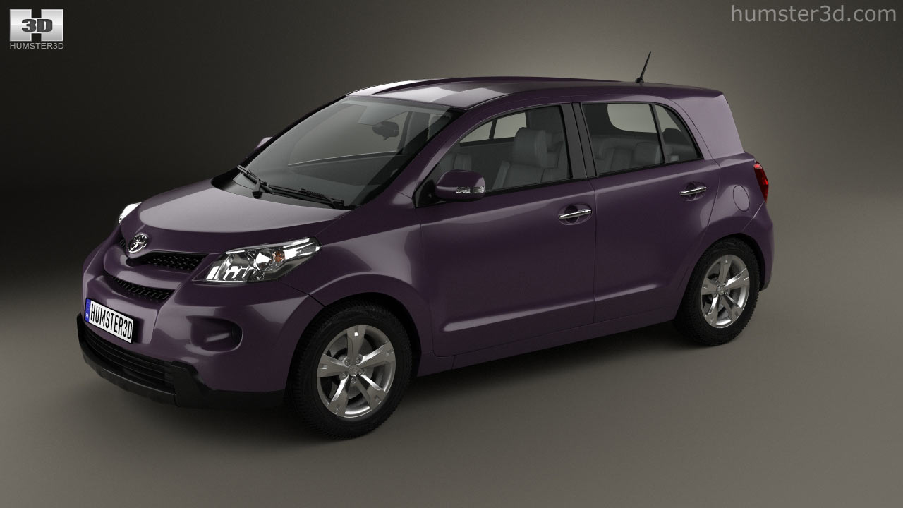 360 view of Toyota Urban Cruiser 2014 3D model - 3DModels store