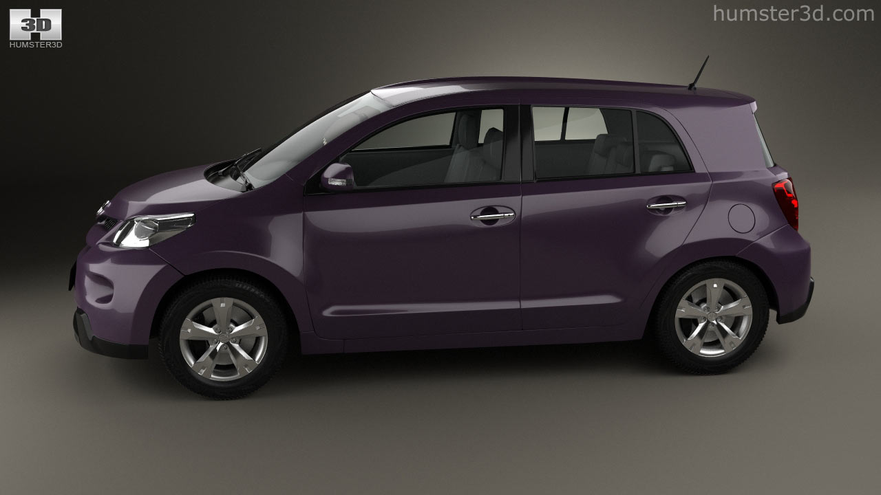 360 view of Toyota Urban Cruiser 2014 3D model - 3DModels store