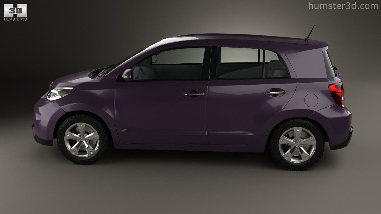 360 view of Toyota Urban Cruiser 2014 3D model - 3DModels store