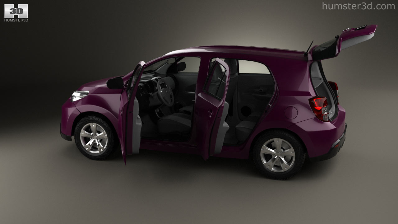 360 view of Toyota Urban Cruiser with HQ interior 2014 3D model ...