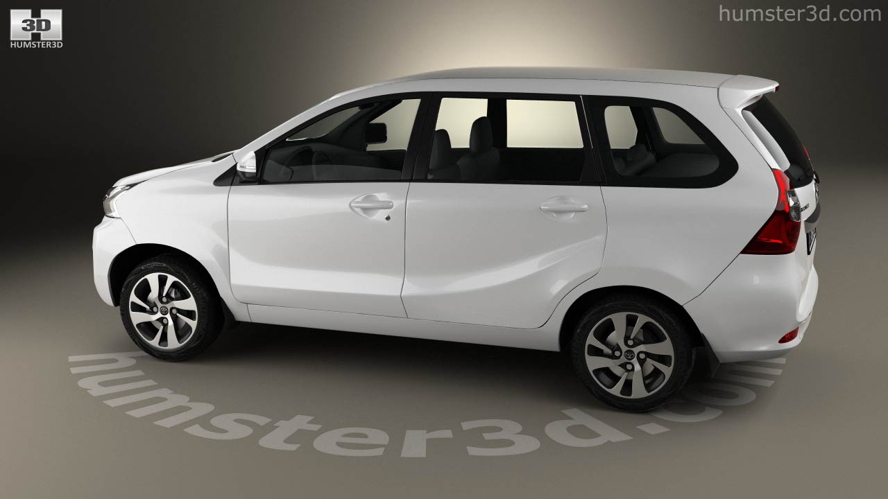 360 view of Toyota Avanza SE 2018 3D model - 3DModels store