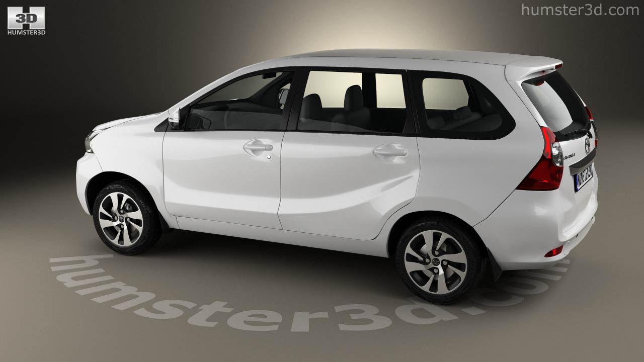 360 view of Toyota Avanza SE 2018 3D model - 3DModels store