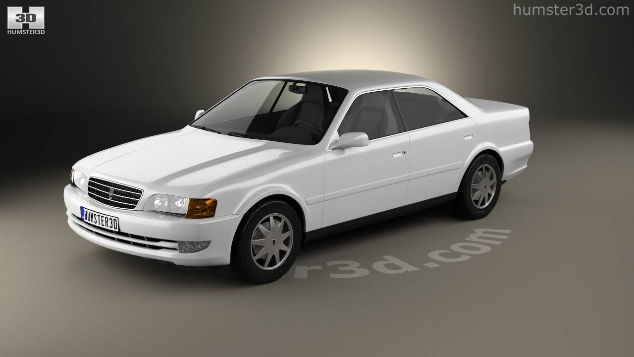 360 view of Toyota Chaser 2001 3D model - 3DModels store