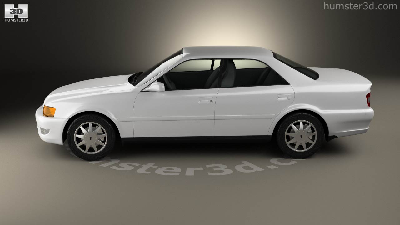 360 view of Toyota Chaser 2001 3D model - 3DModels store