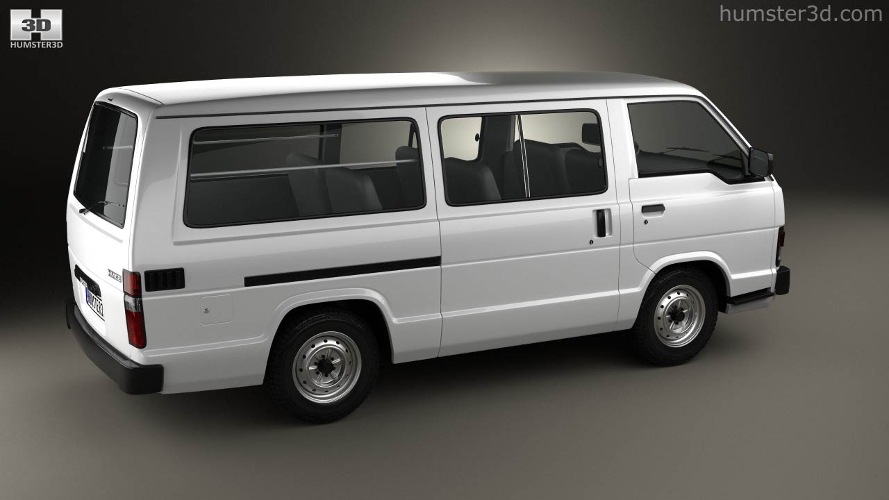 360 view of Toyota Hiace Passenger Van 1982 3D model - 3DModels store