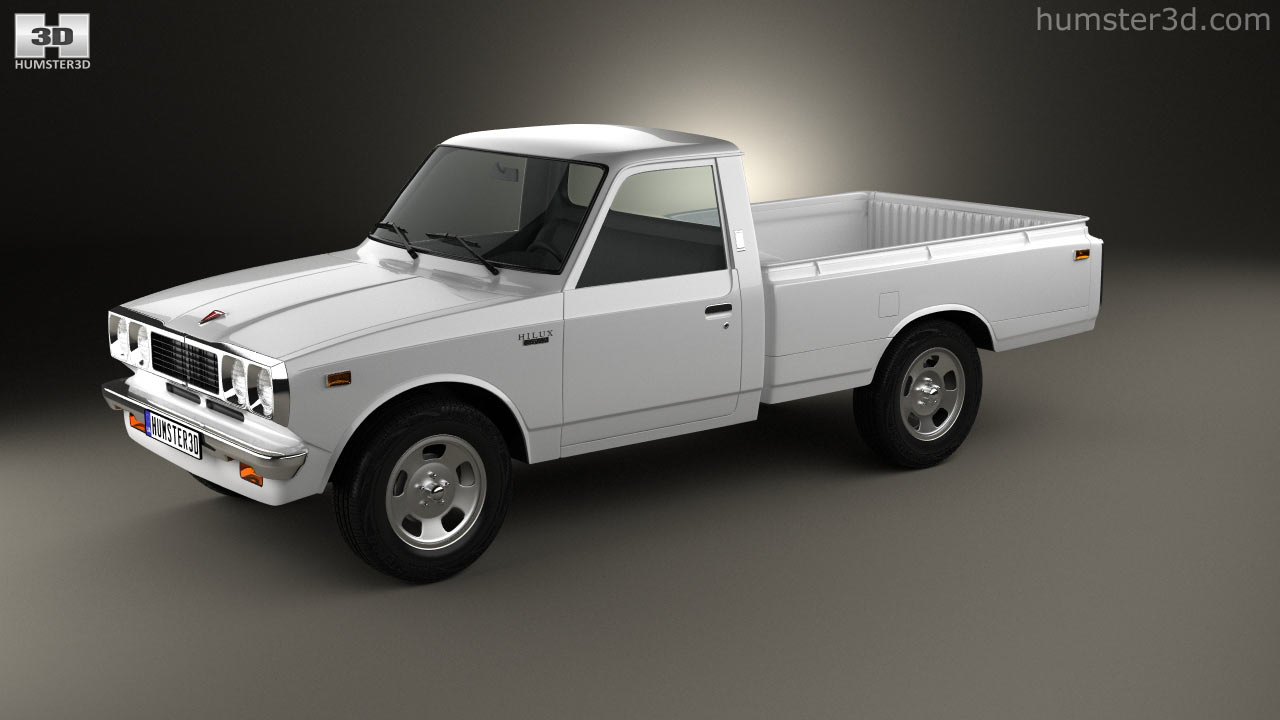 360 view of Toyota Hilux 1972 3D model - 3DModels store