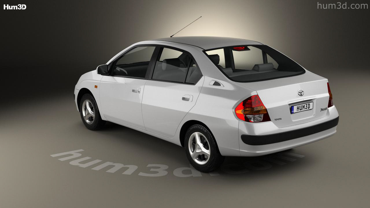 360 view of Toyota Prius (JP) 2000 3D model - 3DModels store