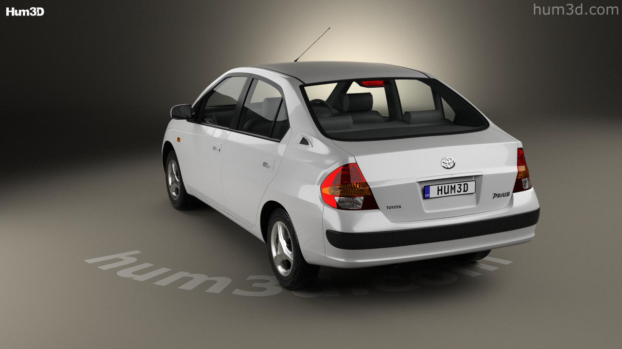 360 view of Toyota Prius (JP) 2000 3D model - 3DModels store