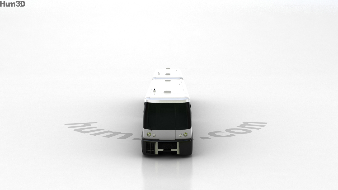 360 view of Bombardier Innovia APM PHX Sky Train 2014 3D model ...