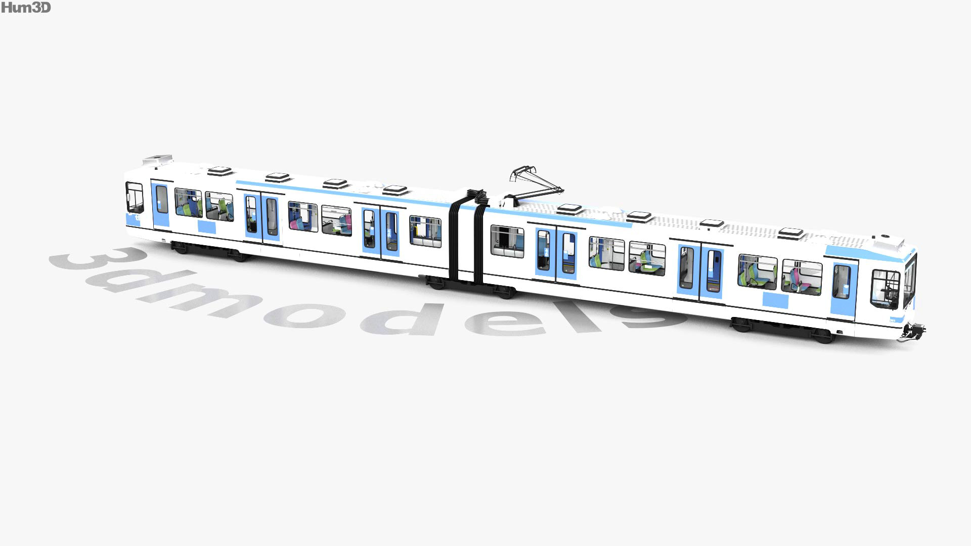 360 view of TL Metro M1 with HQ interior 3D model - 3DModels store