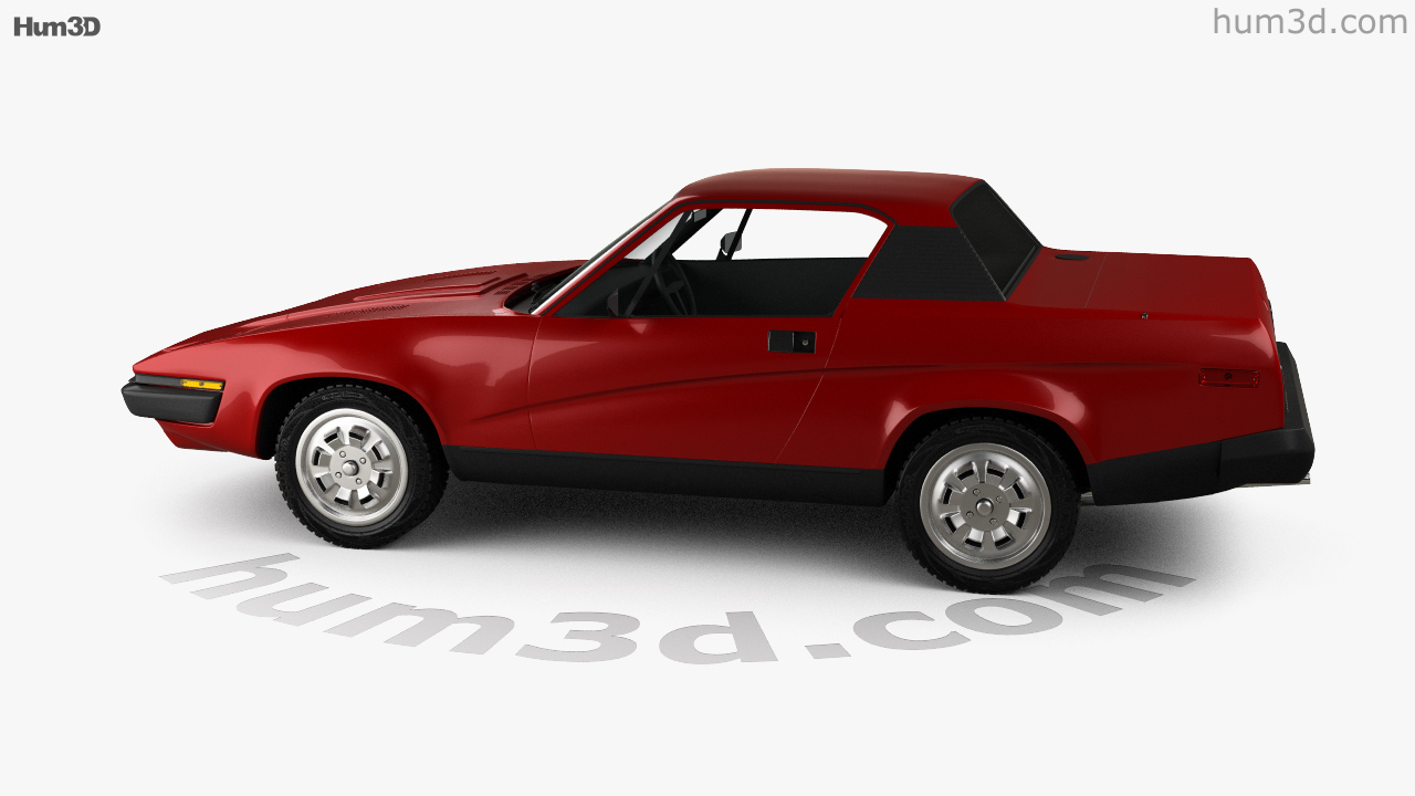 360 view of Triumph TR7 1974 3D model - 3DModels store