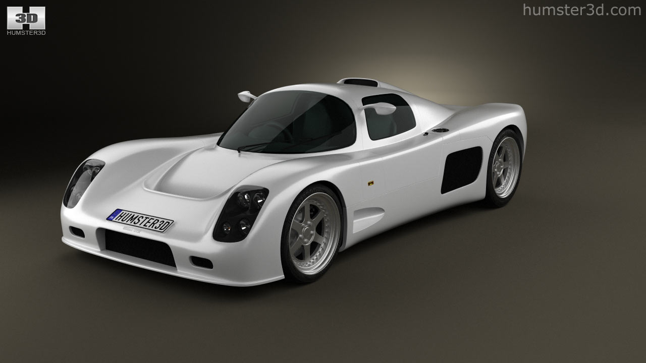 360 view of Ultima GTR 2014 3D model - 3DModels store