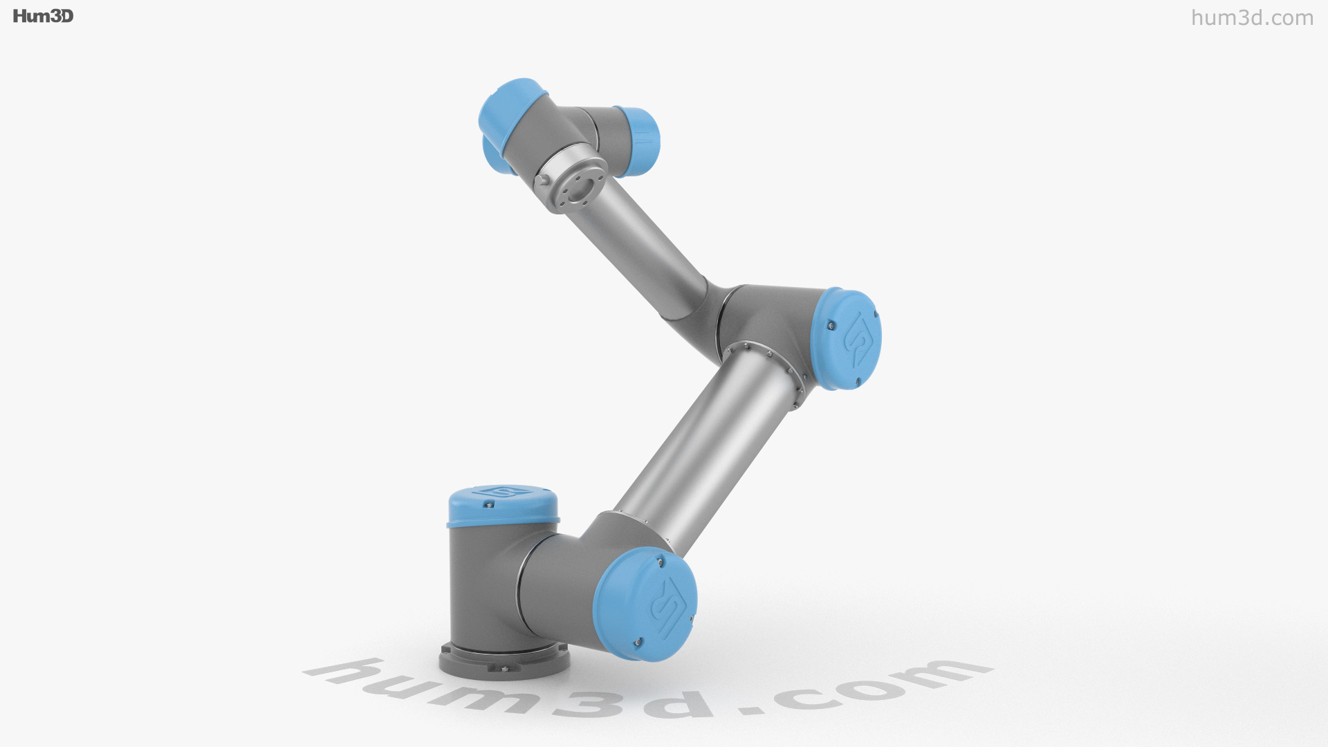 360 view of Universal UR5 Robot Arm 3D model - 3DModels store