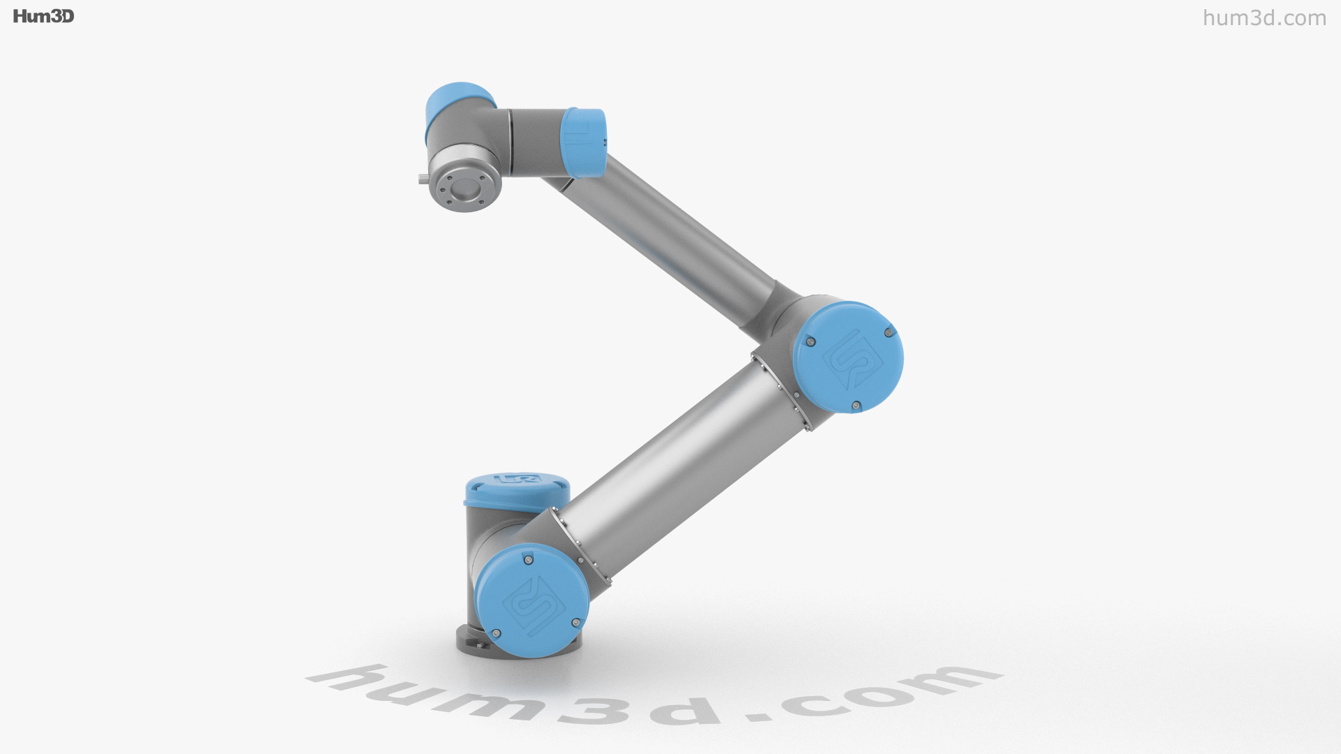 360 view of Universal UR5 Robot Arm 3D model - 3DModels store