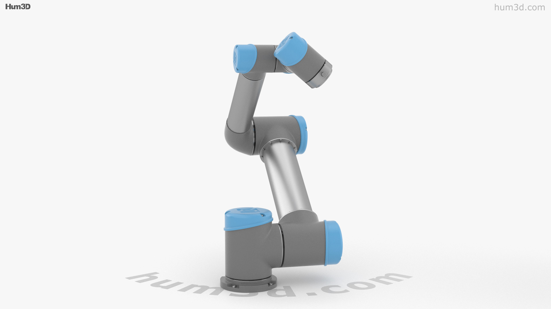 360 view of Universal UR5 Robot Arm 3D model - 3DModels store