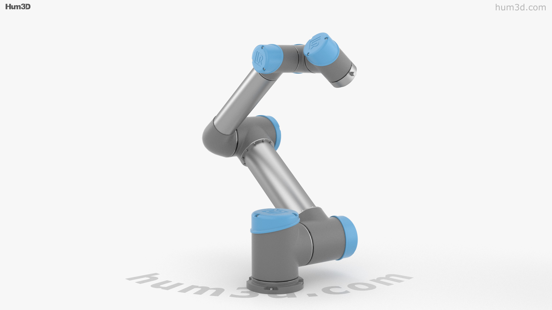 360 view of Universal UR5 Robot Arm 3D model - 3DModels store