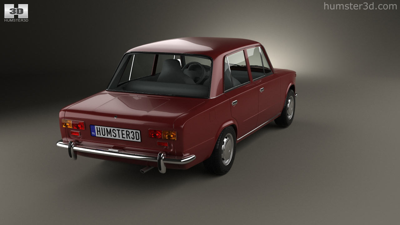 360 view of VAZ Lada 2101 2024 3D model - 3DModels store