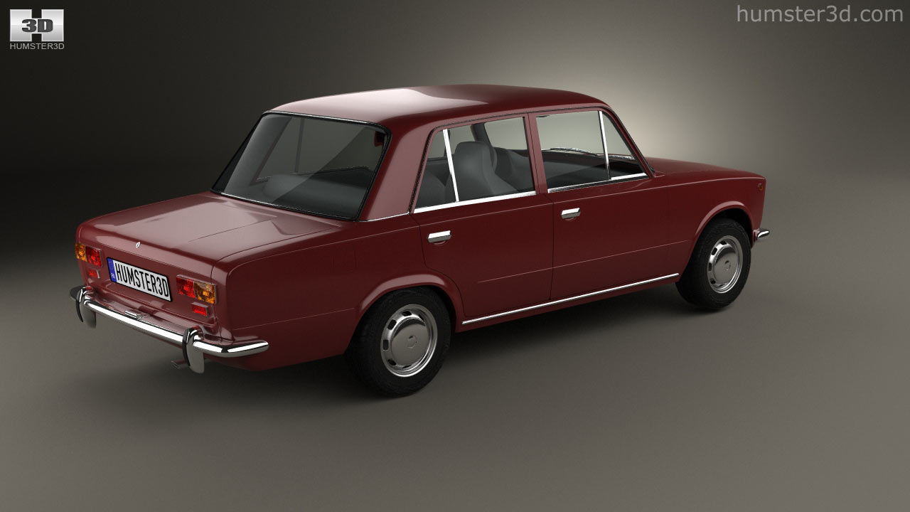 360 view of VAZ Lada 2101 2024 3D model - 3DModels store