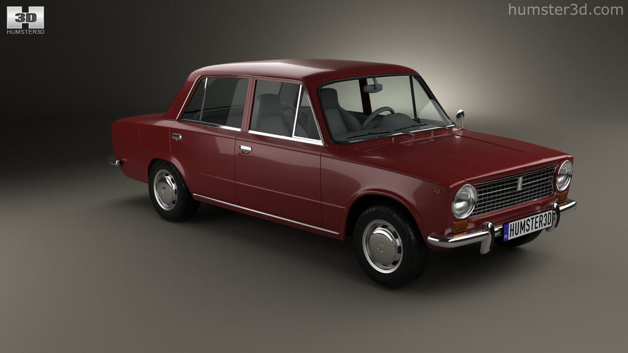 360 view of VAZ Lada 2101 2024 3D model - 3DModels store