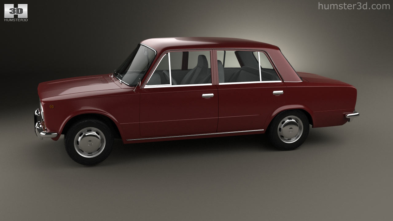 360 view of VAZ Lada 2101 2024 3D model - 3DModels store