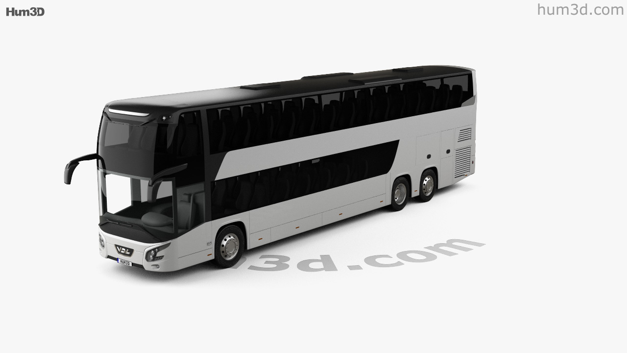 360 view of VDL Futura FDD2 bus 2015 3D model - 3DModels store