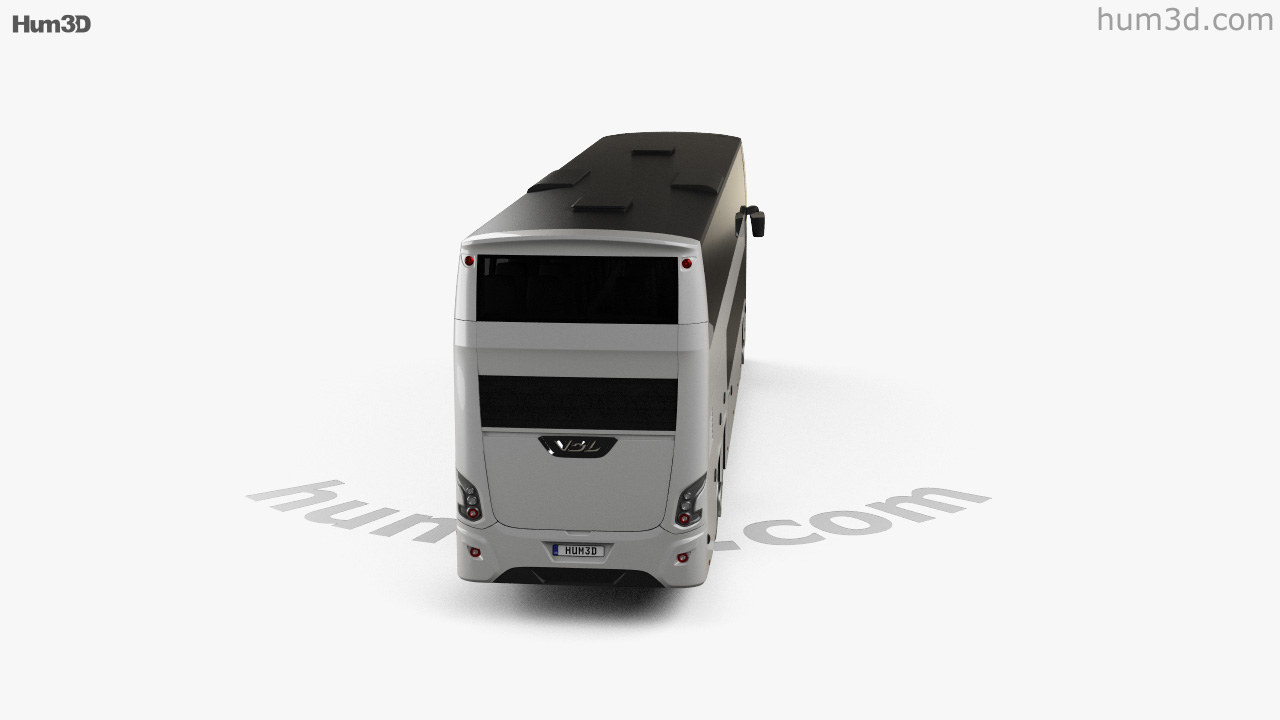 360 view of VDL Futura FDD2 bus 2015 3D model - 3DModels store