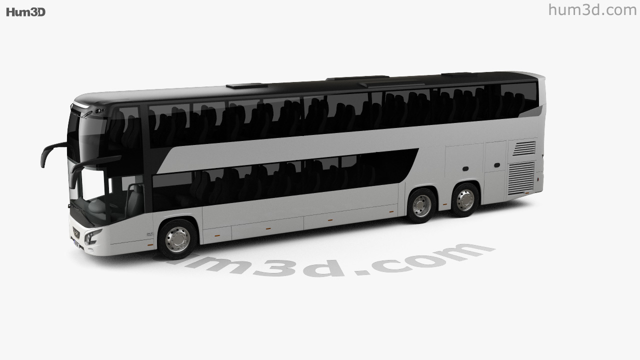 360 view of VDL Futura FDD2 bus 2015 3D model - 3DModels store