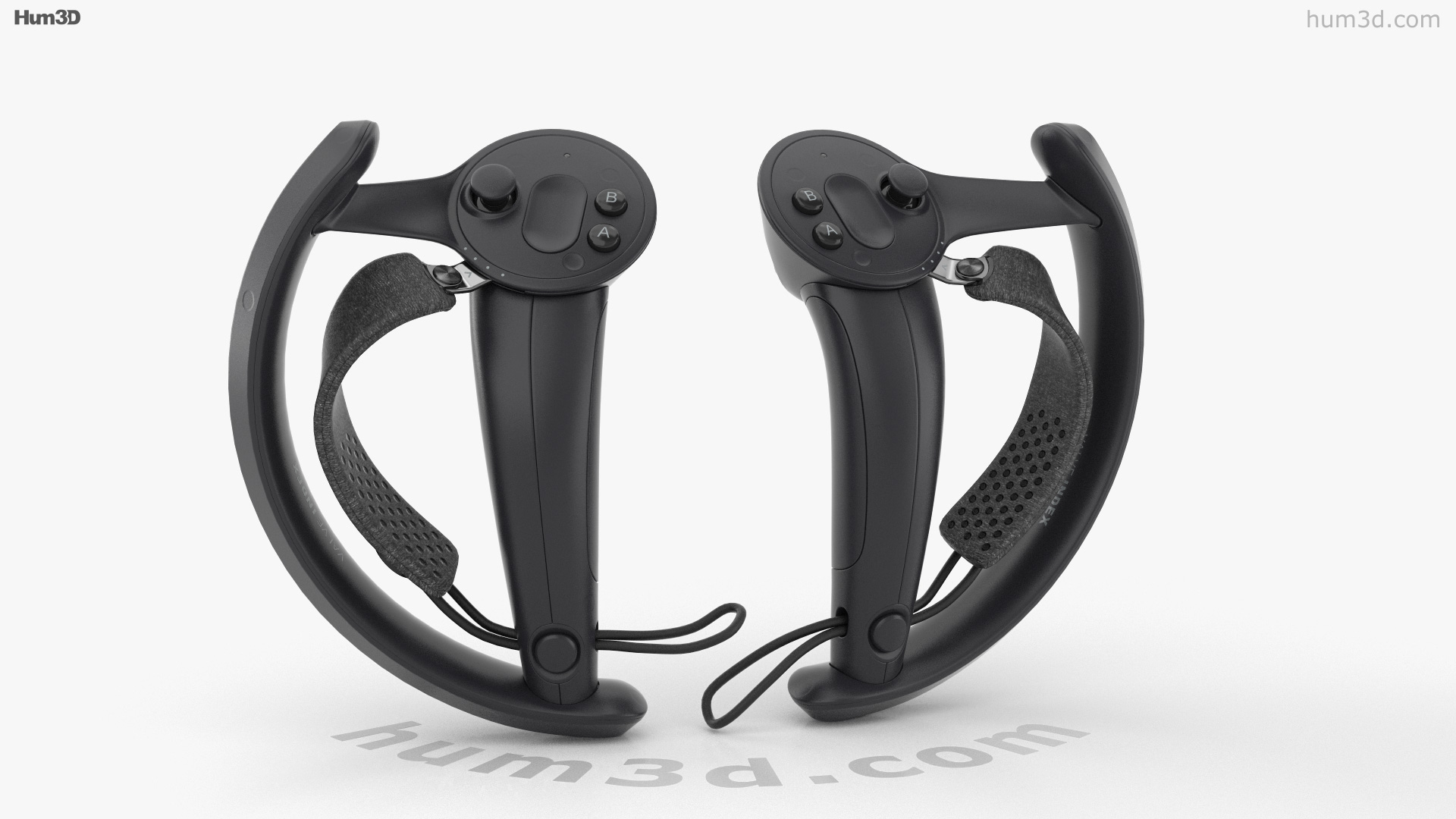360 view of Valve Index Controller 3D model - 3DModels store