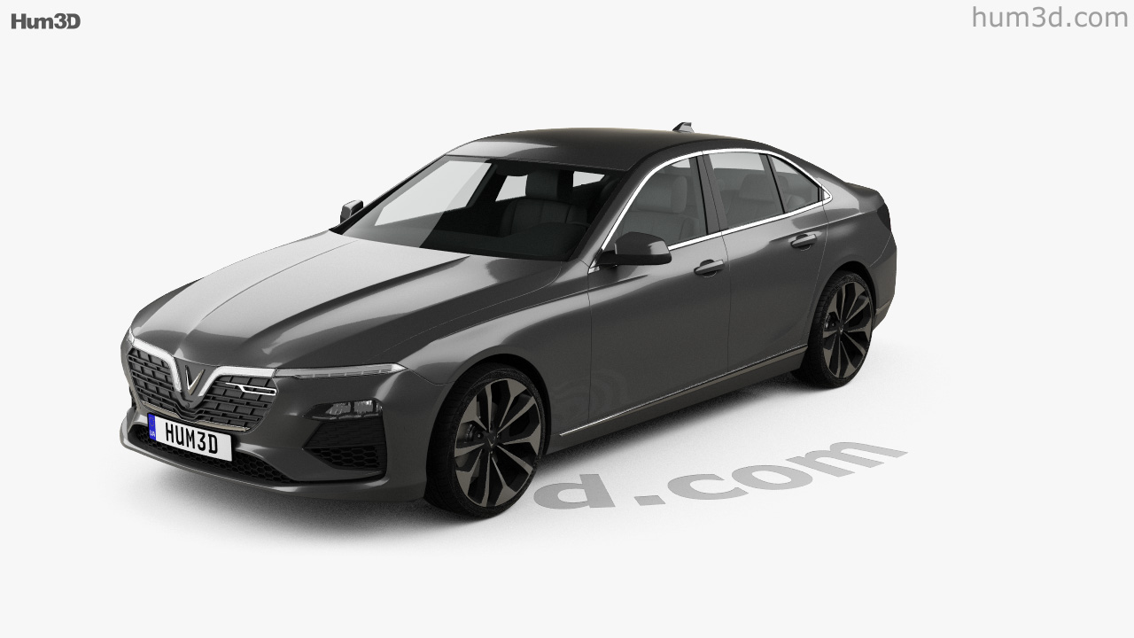 360 view of VinFast LUX A2.0 Concept 2021 3D model - 3DModels store