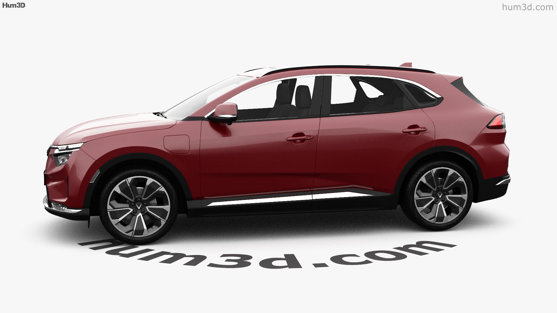 360 view of VinFast VF e35 2024 3D model - 3DModels store