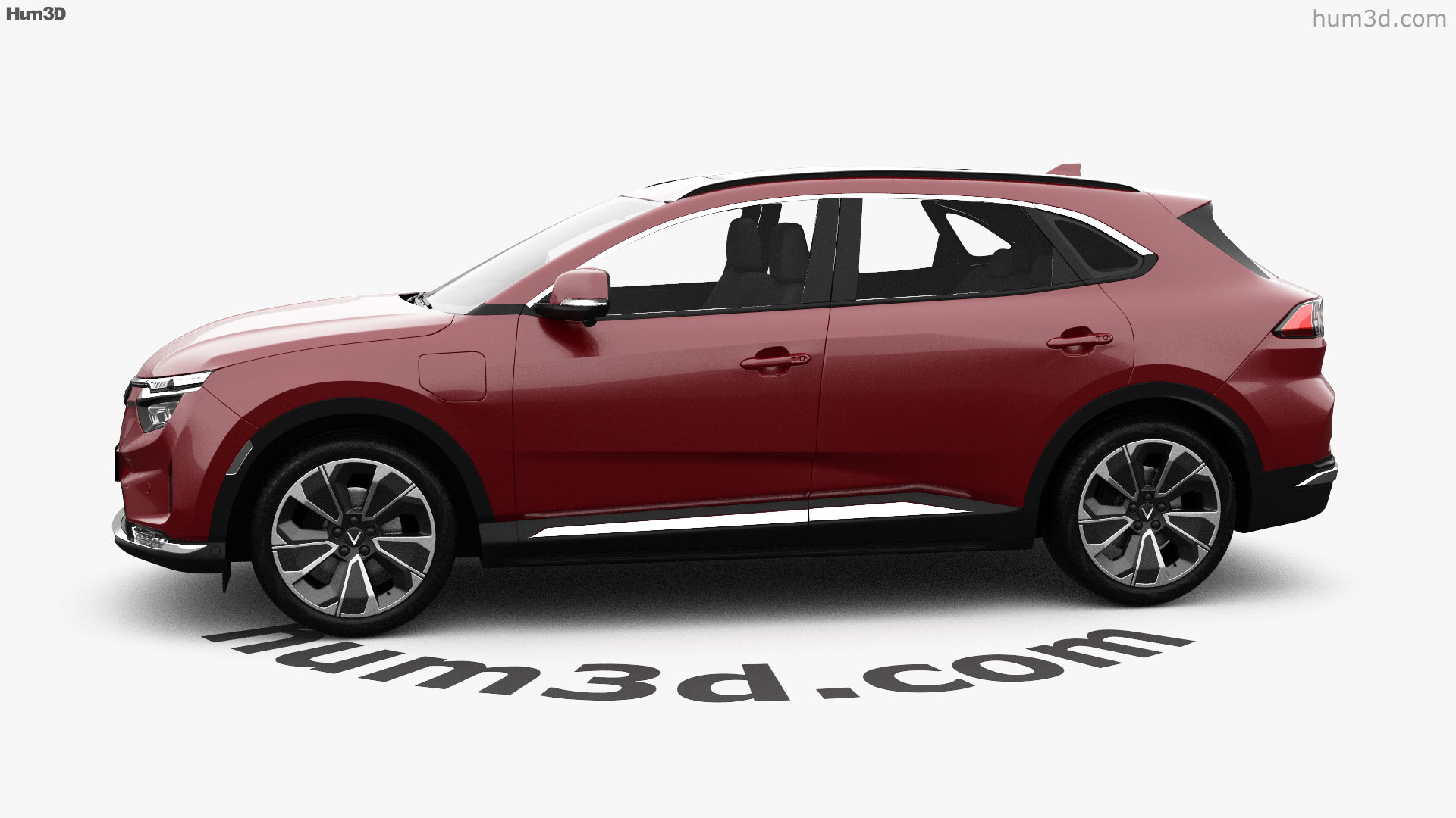 360 view of VinFast VF e35 2024 3D model - 3DModels store