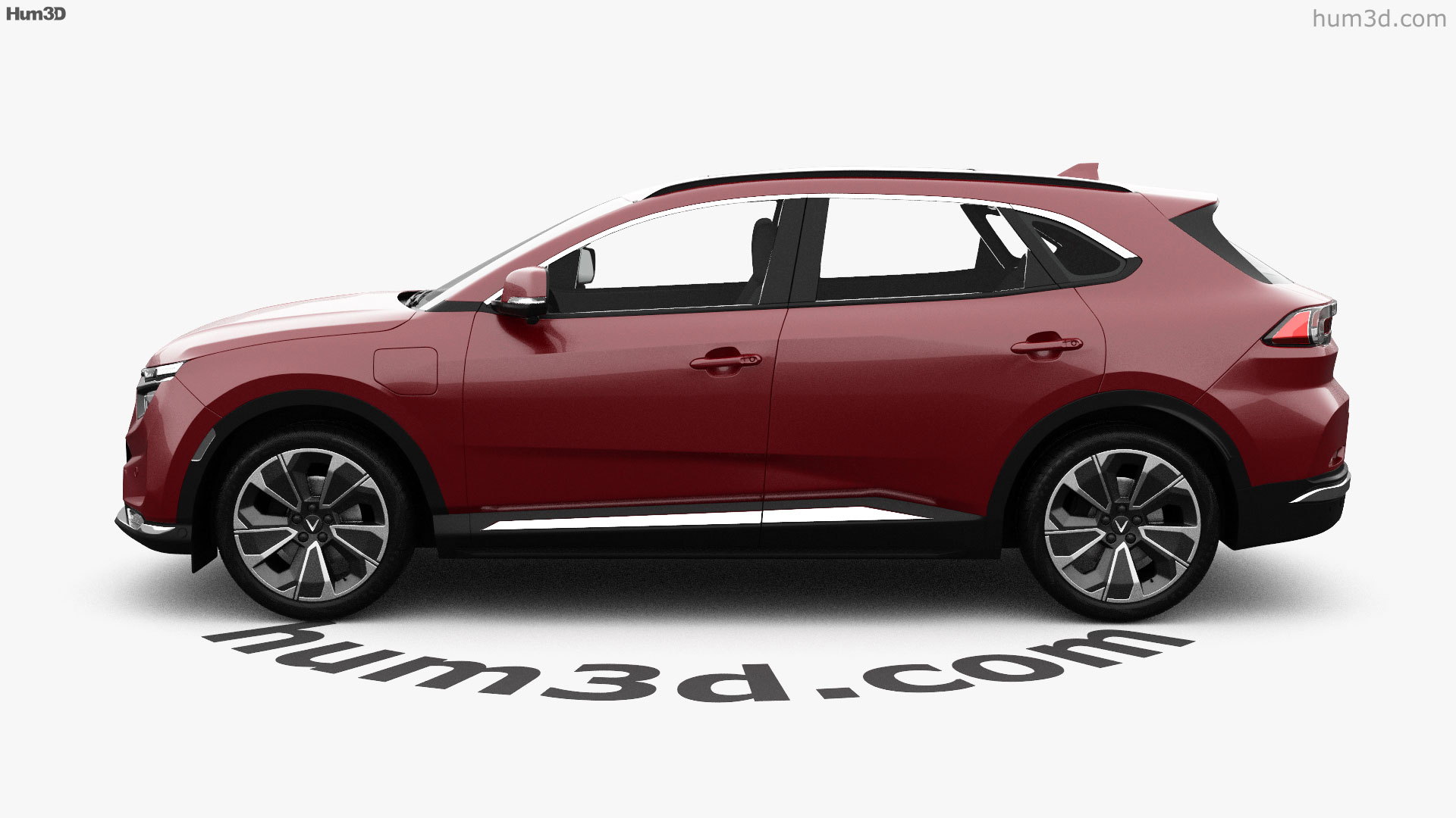 360 view of VinFast VF e35 2024 3D model - 3DModels store