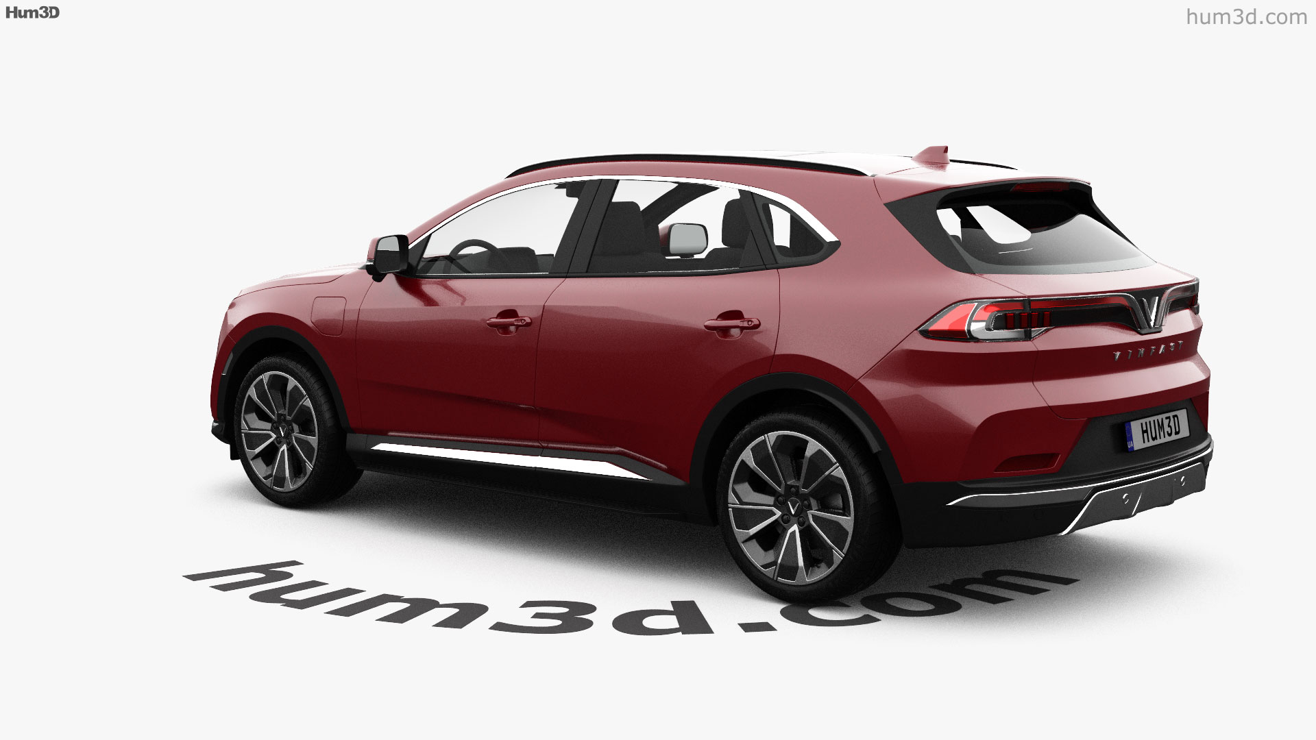 360 view of VinFast VF e35 2024 3D model - 3DModels store