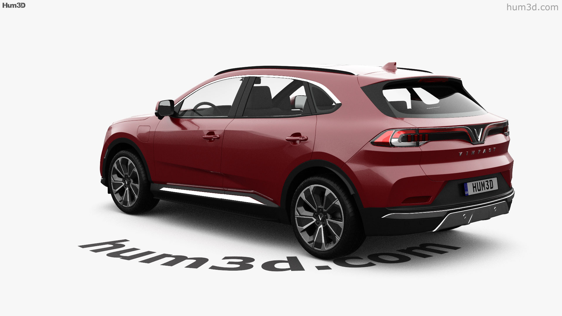 360 view of VinFast VF e35 2024 3D model - 3DModels store