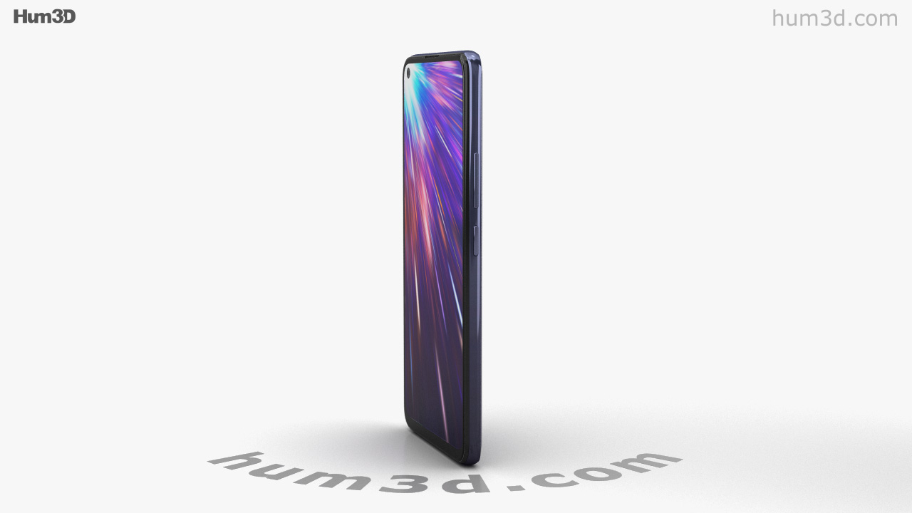 360 view of Vivo Z1 Pro Sonic Black 3D model - 3DModels store