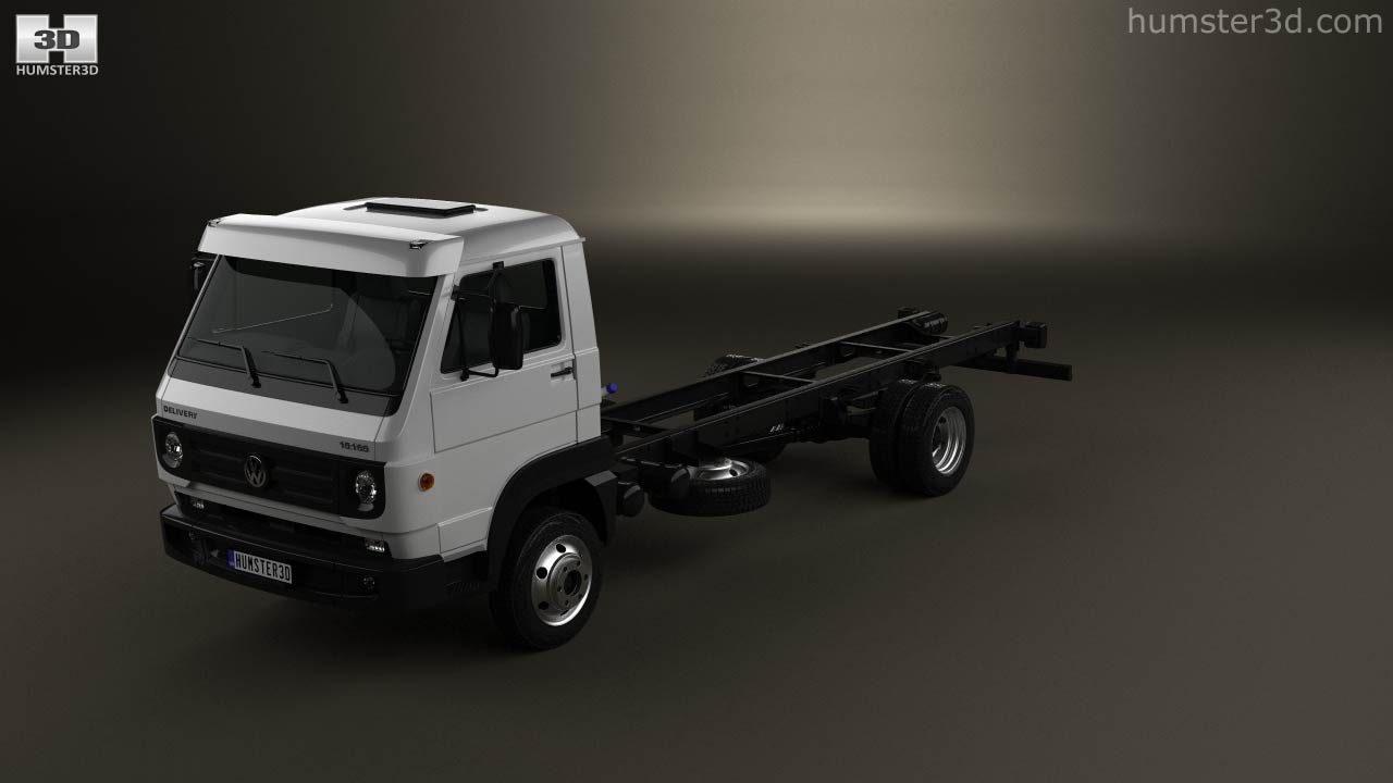 360 view of Volkswagen Delivery Chassis Truck 2015 3D model - 3DModels ...