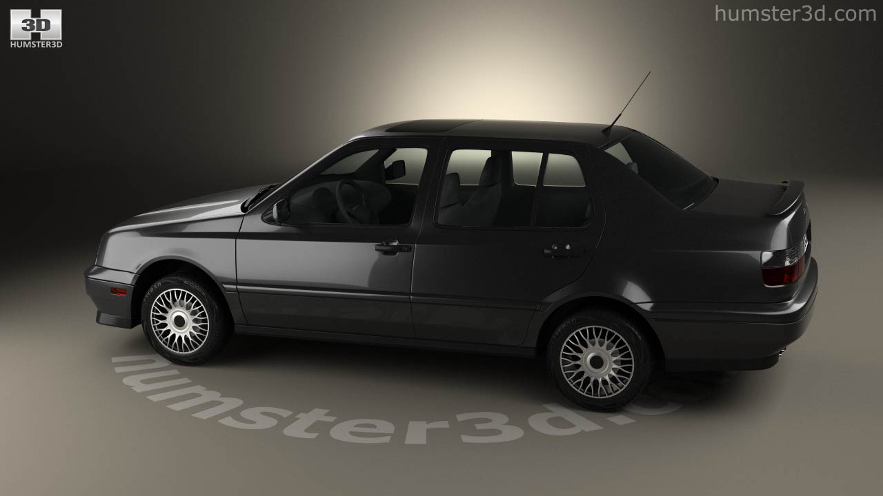 360 view of Volkswagen Jetta 1998 3D model - 3DModels store