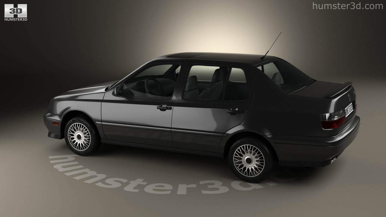 360 view of Volkswagen Jetta 1998 3D model - 3DModels store