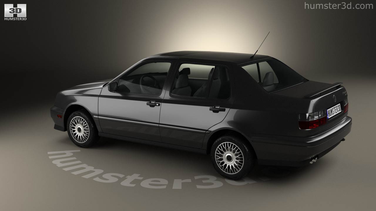 360 view of Volkswagen Jetta 1998 3D model - 3DModels store